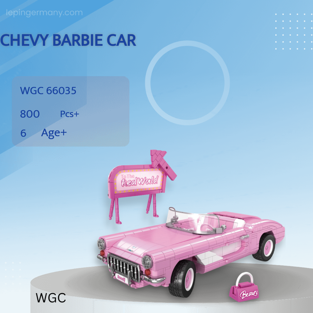 WGC 66035 Chevy Barbie Car with 800 Pieces | LEPIN Germany
