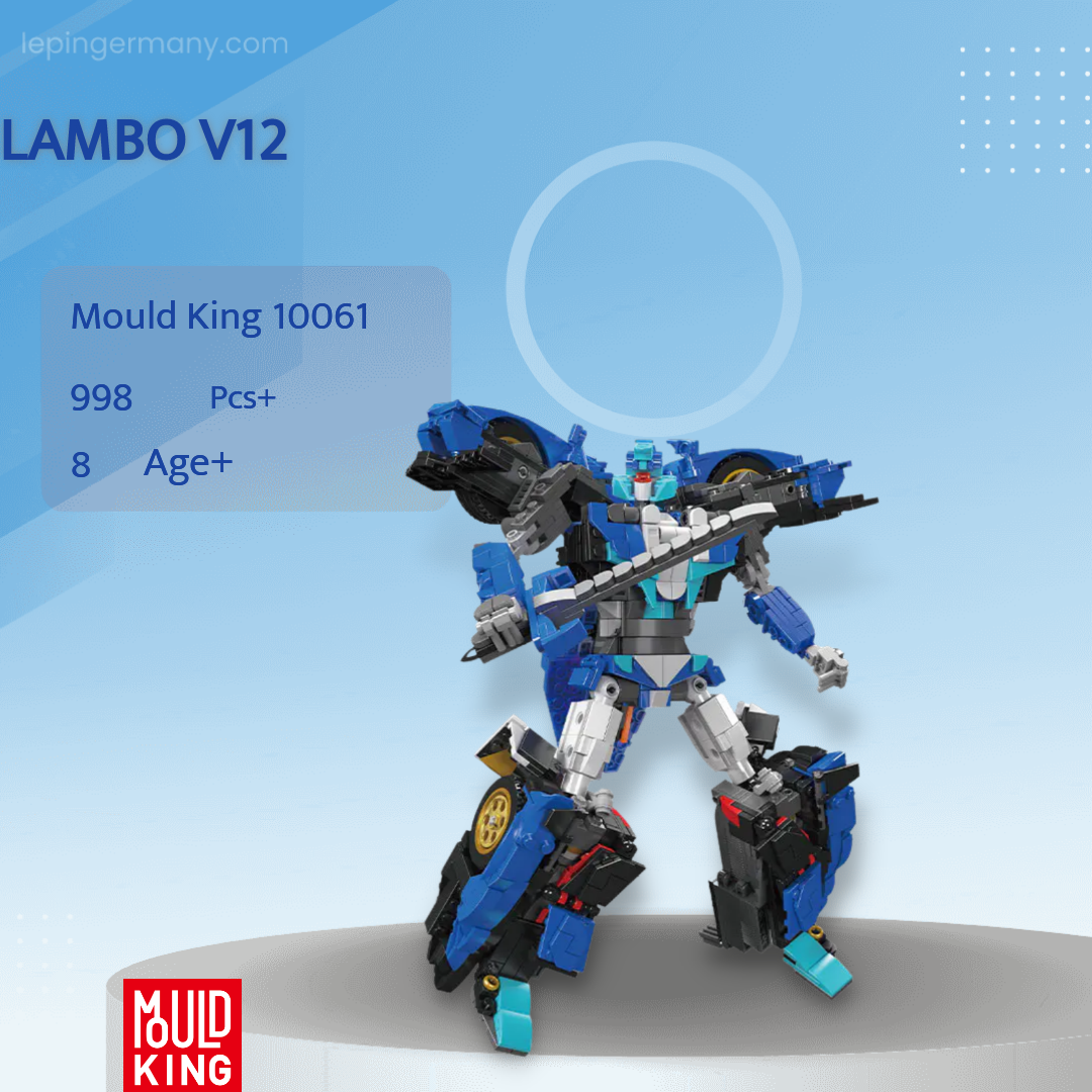 MOULD KING 10061 Lambo V12 with 998 Pieces | LEPIN Germany