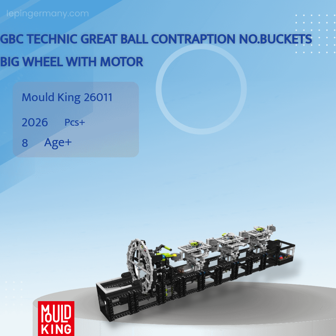 MOULD KING 26011 GBC Technic Great Ball Contraption No.Buckets Big ...