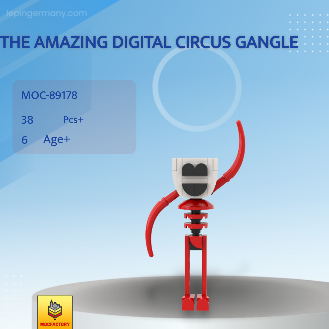 MOC Factory 89178 The Amazing Digital Circus Gangle with 38 Pieces ...